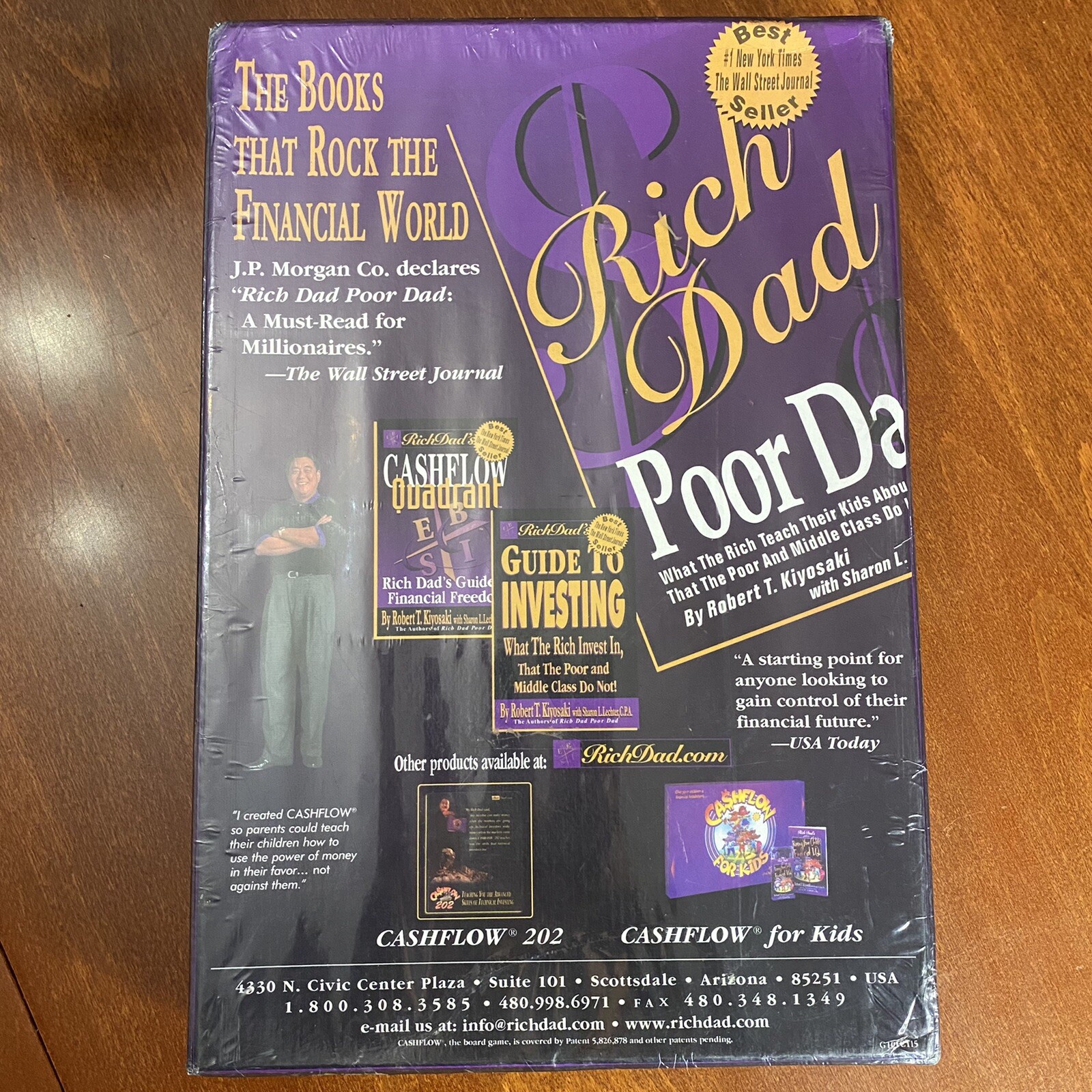 Cashflow Board Game Rich Dad Poor Dad Sealed | eBay.de