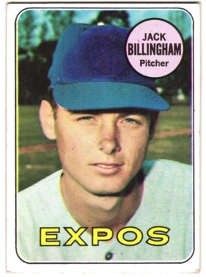 1969 Topps Baseball #92 Jack Billingham - VG/Ex | eBay