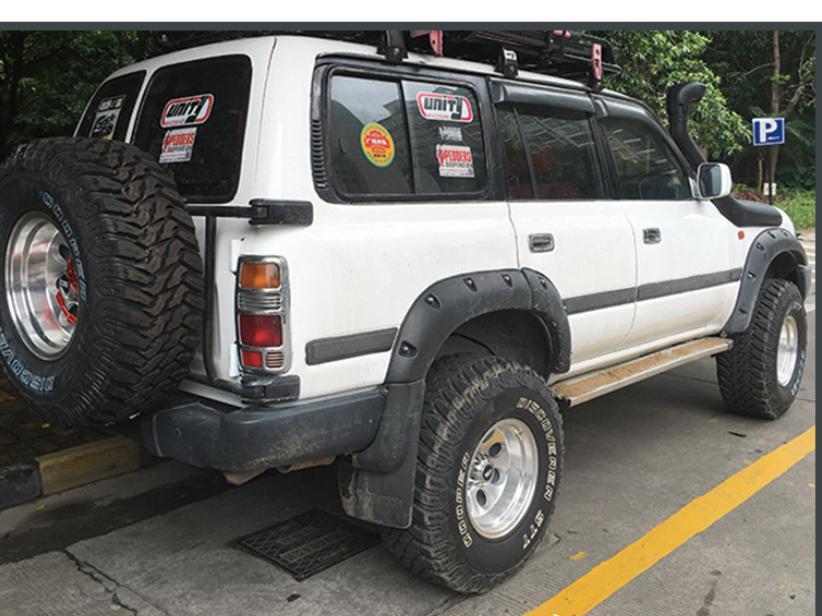 For toyota Land Cruiser 4500 LC80 FJ80 Trim Fender Flare Kit Wheel Arch ...