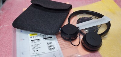 Jabra HSC060 / ENC060 Wired Headset USB-A Dual Black W/ Black Carrying ...
