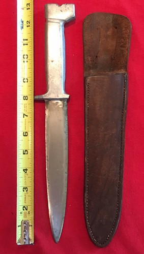 WW2 THEATER DAGGER / KNIFE-UNIQUE PUMMEL- PERSONALIZED INITIALS ...