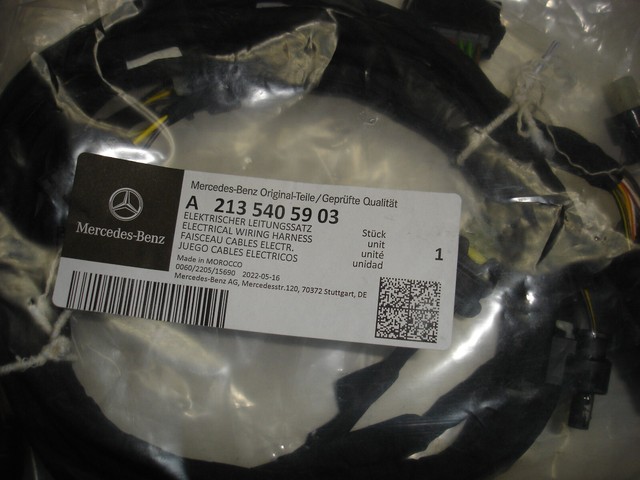 OEM Mercedes-Benz E W213 Front Parking Aid Wiring Harness A2135405903 ...