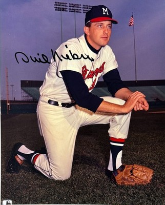 Phil Niekro signed Milwaukee Braves MLB 8x10 Photo minor dings - COA ...