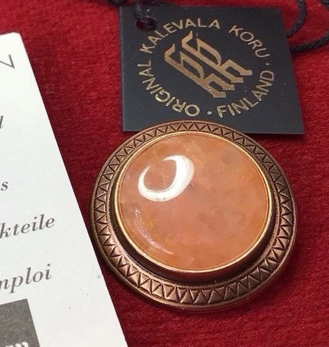 Finnish Kalevala Koru Bronze & Agate Viking Shield Brooch Excellent | eBay