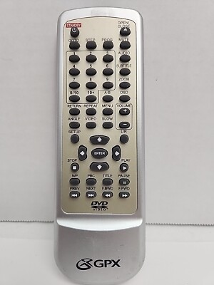 GPX D2816 DVD Remote Control | eBay