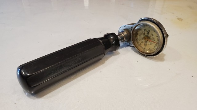 Snap-on Torqometer TE12A 3/8 Drive 150 in Lbs Dial Type Torque Wrench ...