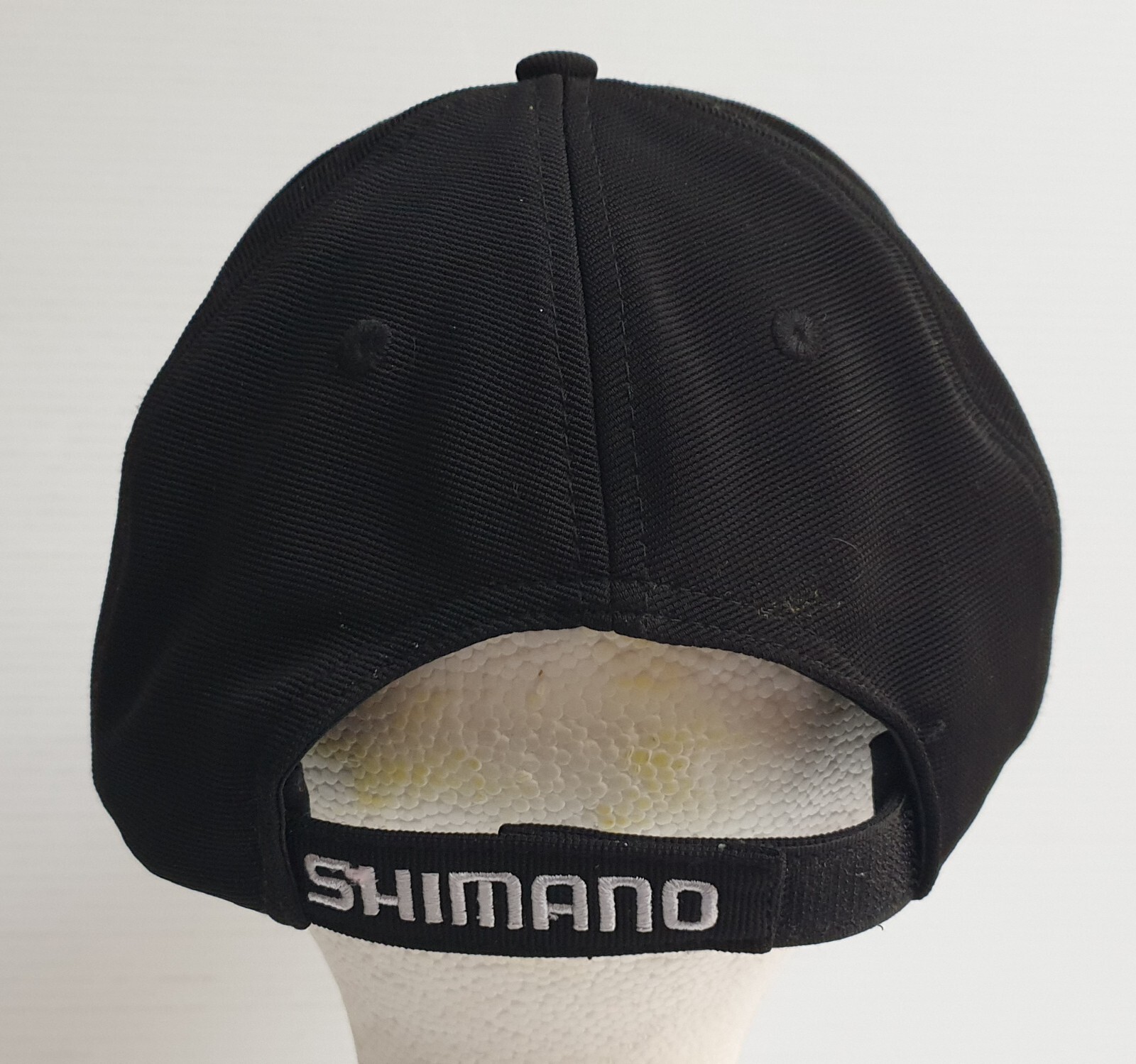 Shimano Platinum Fishing Cap Embroidered Black & White Preowned FREE ...