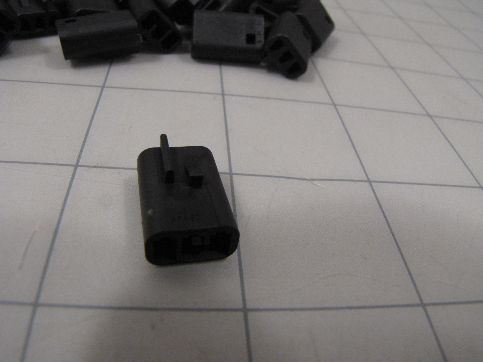 50pcs Delphi 12047781 Automotive Connector 3-Way Female Black 150 ...