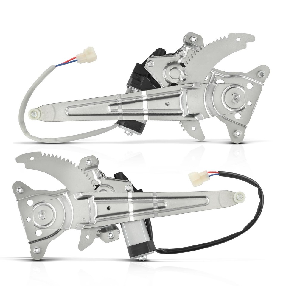 2x Rear LH & RH Power Window Regulator with 2-Pin Motor for Toyota Land ...
