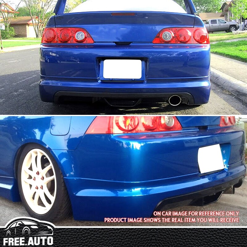 For 05-06 Acura RSX 2DR Rear Bumper Lip Diffuser Spoiler Splitter Mugen ...