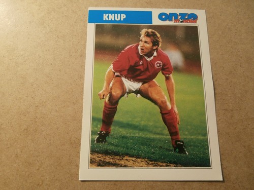 ADRIAN KNUP, SWITZERLAND, 1992 FOOTBALL ROOKIE CARD ONZE MONDIAL (JT29 ...