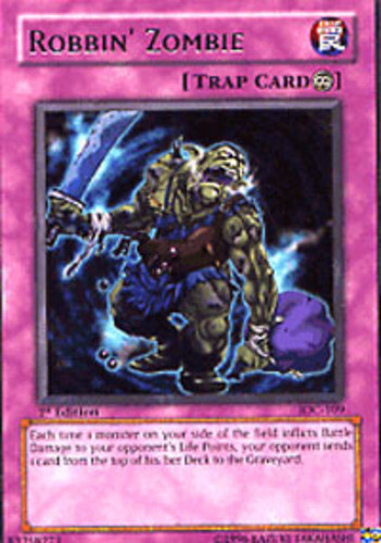 1x (M/NM) Robbin' Zombie - IOC-109 - Rare - Unlimited Edition YuGiOh | eBay