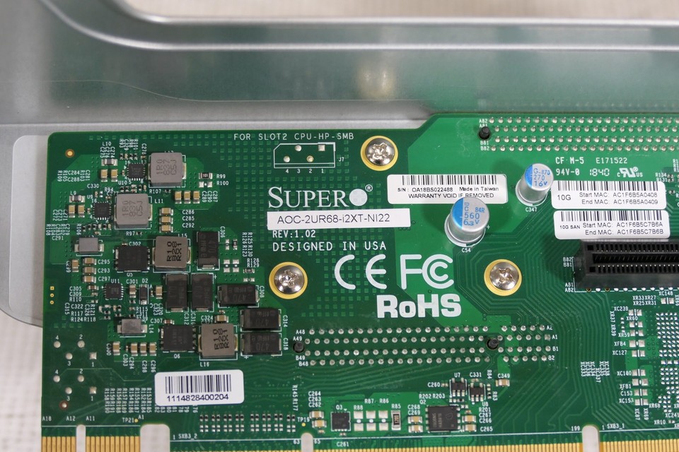 Supermicro 2U 12LFF X11DPU 2x Gold 6132 256GB Ram 2x 3008L-l8e NVME 2x ...