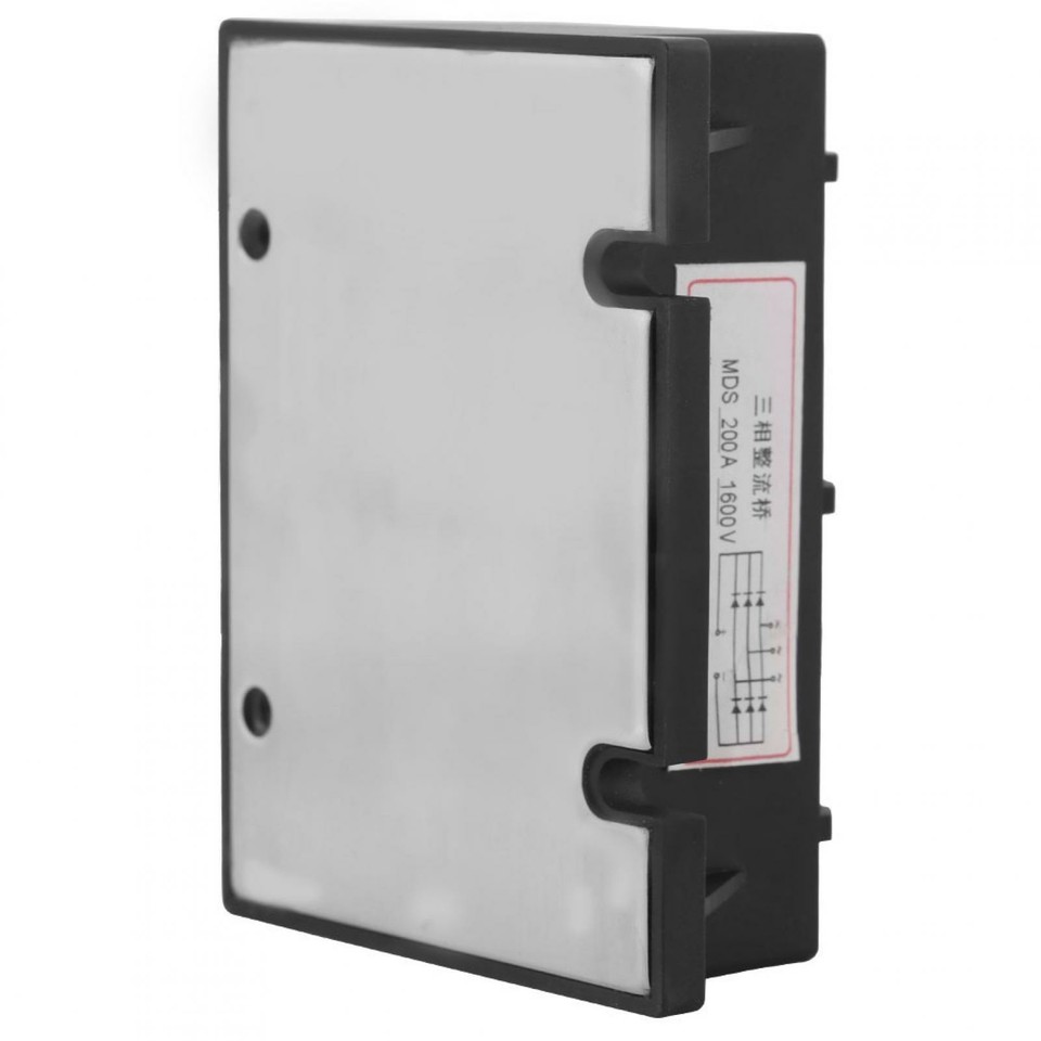 Bridge Rectifier 200A Amp 1600V MDS200A 3-Phase Diode Rectifier Power ...