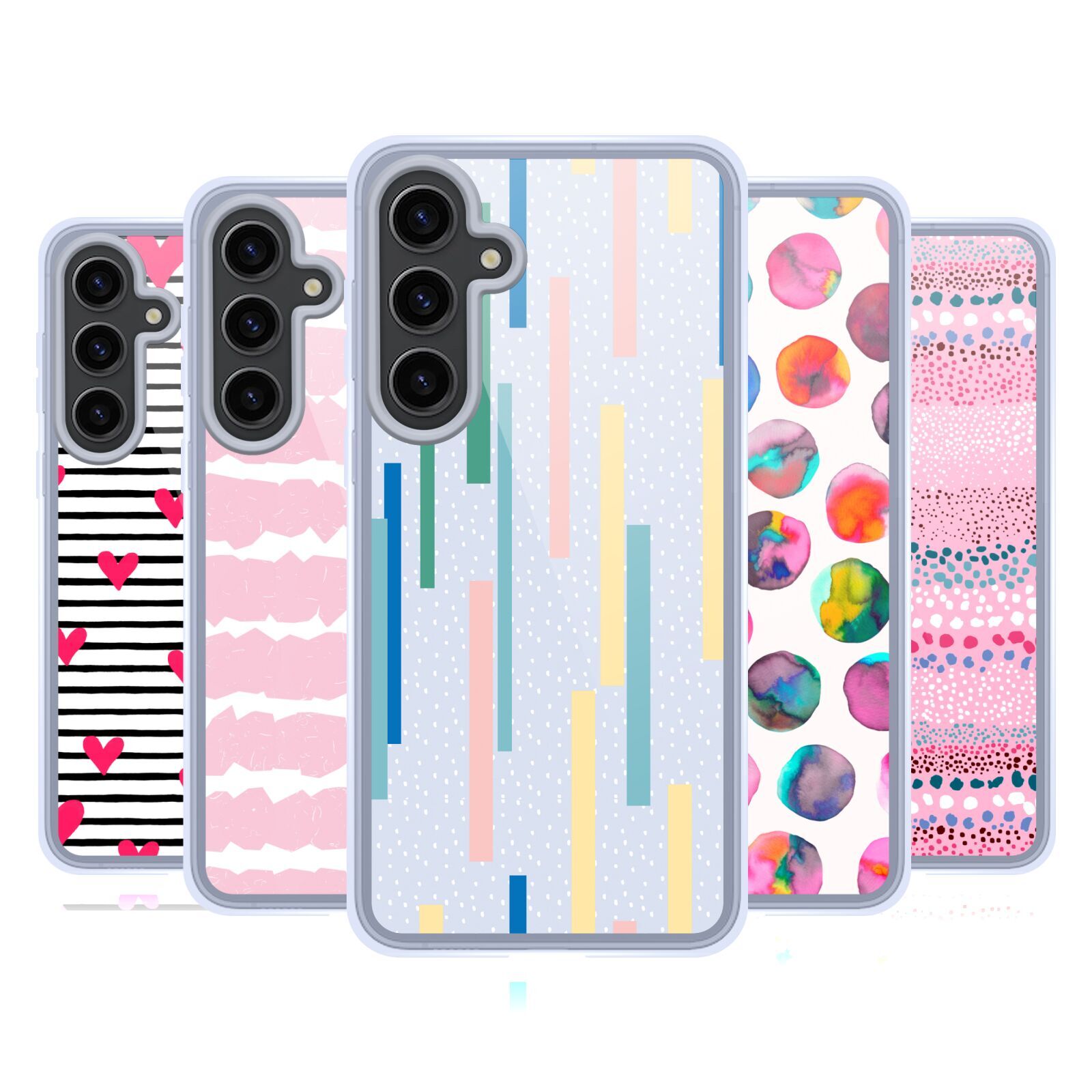 OFFICIAL NINOLA GEOMETRIC 2B GEL CASE COMPATIBLE WITH SAMSUNG PHONES ...