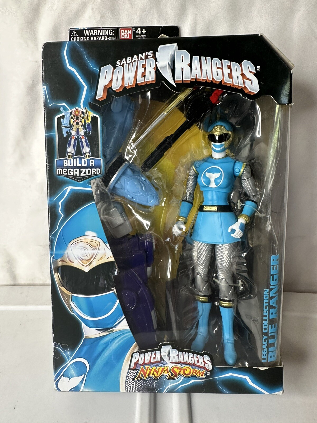 Power Rangers Ninja Storm Blue Ranger Legacy Collection (10) | eBay