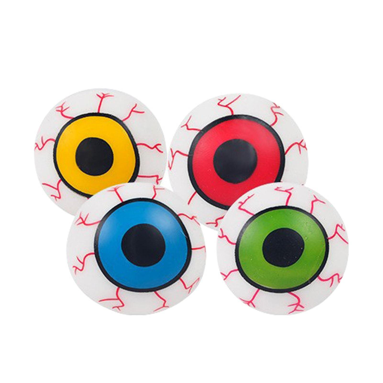 Halloween Eyeballs Realistic Eyes Semicircular Bloodshot Eyes Eyeball ...