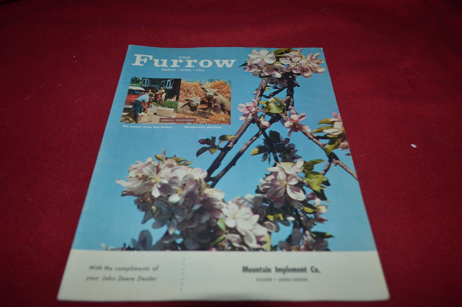 John Deere Furrow Magazine For March April 1961 Dealer's Brochure ...