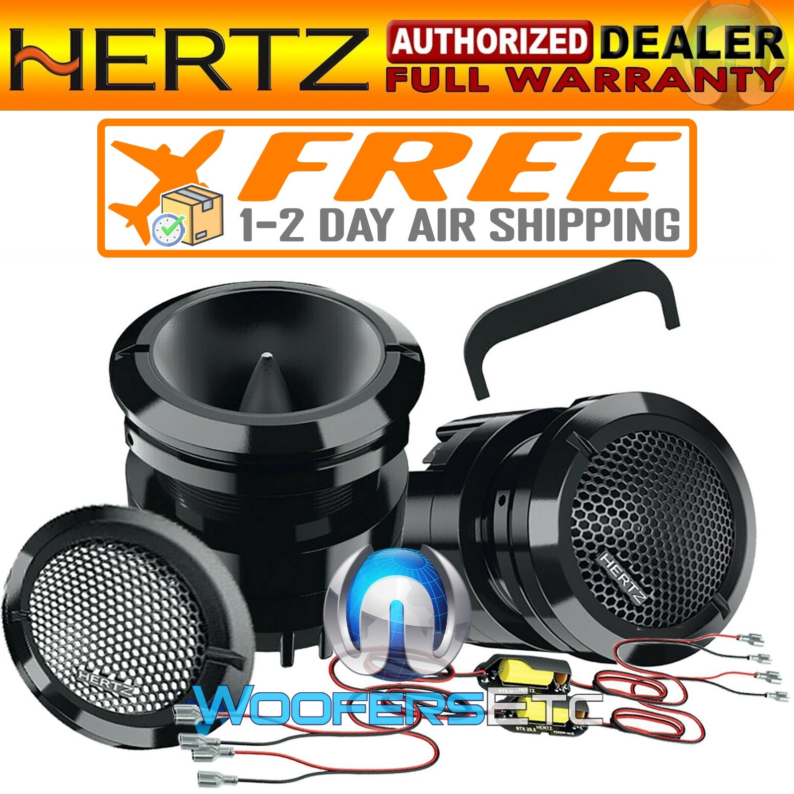 HERTZ ST-25K NEO 1" COMPRESSION BULLET SPL TWEETERS FREE 1-2 DAY AIR ...