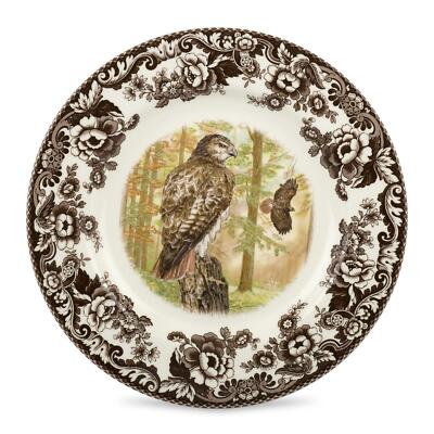 Spode Woodland Dinner Plate - Red-Tailed Hawk | eBay