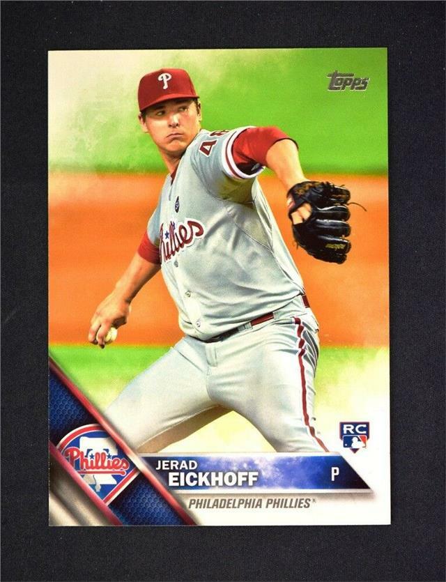 2016 Topps #2 Jerad Eickhoff RC - NM-MT | eBay