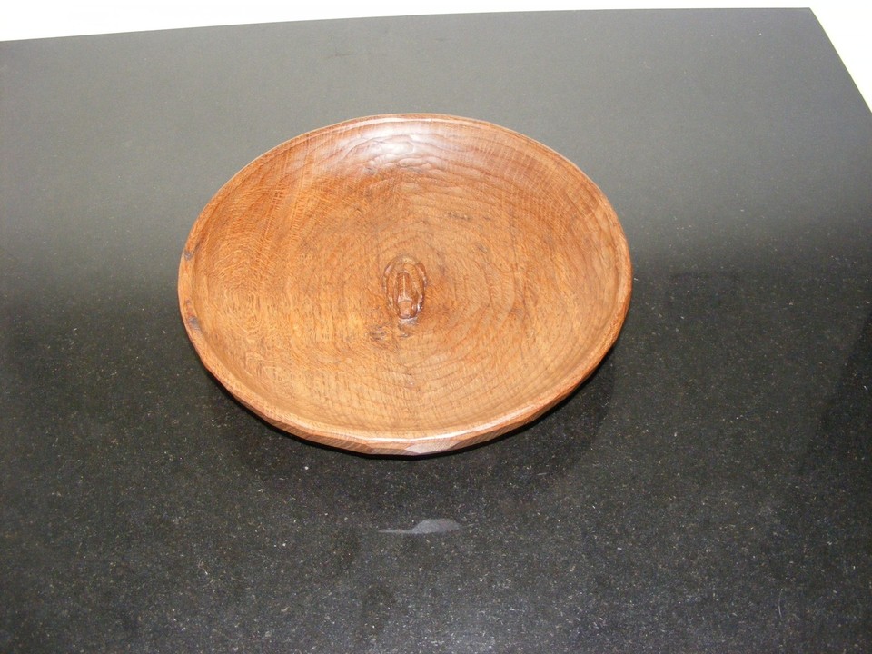 EX- ROBERT MOUSEMAN THOMPSON APPRENTICE PETER RABBITMAN HEAP FRUIT BOWL ...