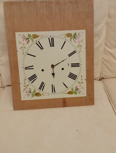 Hand Painted 11" Clock Dial With Movement | eBay UK
