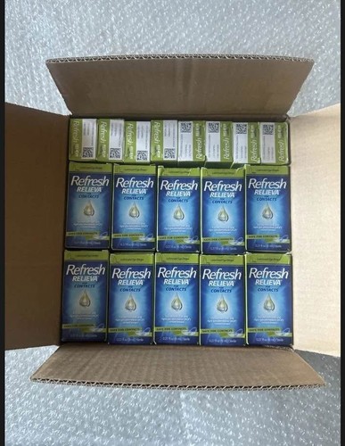 BRAND NEW - NEVER OPENED - Refresh Relieva Lubricant Eye Drops For Dry ...