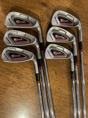 Wilson Staff Midsize Iron Set 3-4-6-7-8-PW / Firestick 2.8 Stiff Steel ...