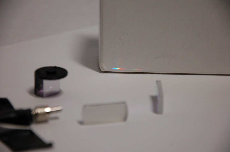 BUILD YOUR OWN SPECTROMETER W/ OCEAN OPTICS PARTS - GRATING & MIRRORS ...