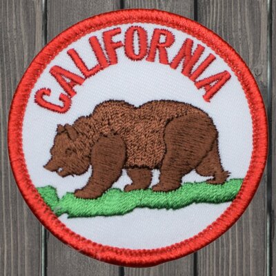 California State Embroidered Patch — Iron On | eBay