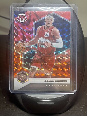 Aaron Gordon 2020-21 Panini Mosaic Red Reactive #22 Denver Nuggets | eBay
