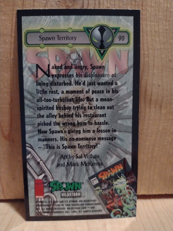1995 Spawn Widevision #90 SPAWN TERRITORY! R3 | eBay