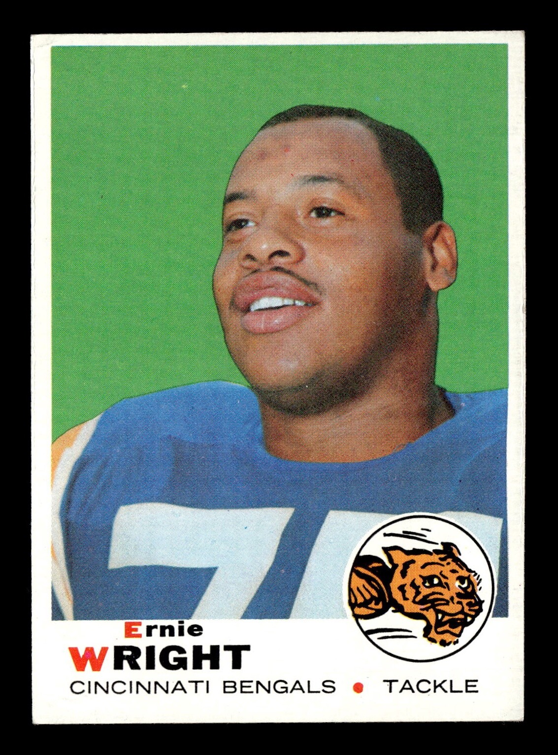 Ernie Wright 1969 Topps #212 Cincinnati Bengals GD-VG | eBay