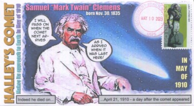 Coverscape Computer Designed Halley’s Comet and Mark Twain May 1910 ...