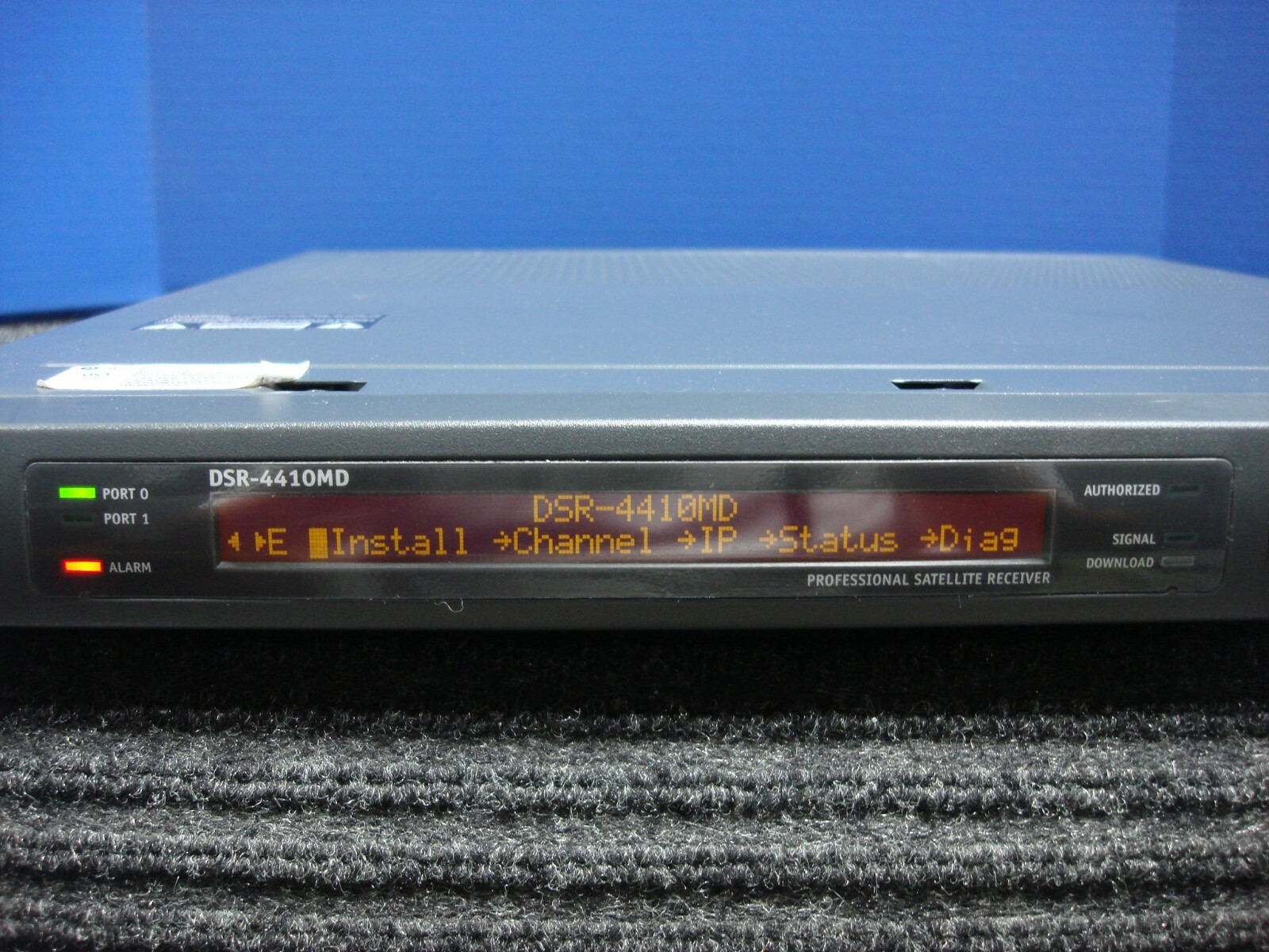 MOTOROLA DSR-4410MD COMMERCIAL SATELLITE MULTIPLEX DECRYPTER RECEIVER ...