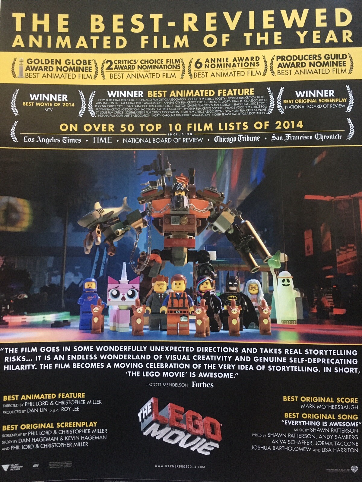The Lego Movie Poster Unikitty