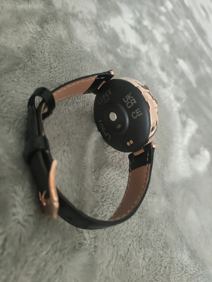 Brand New Lipsy Smartwatch Rose Gold With Crystals In Original Box RRP£ ...