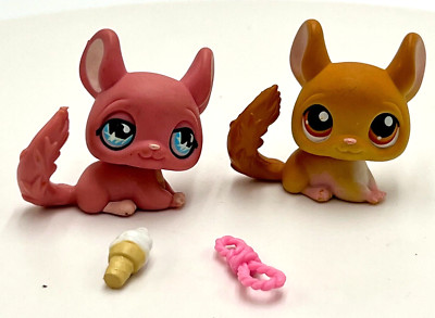 100% AUTHENTIC LPS #599 Chinchilla and #340 Brown and Pink | eBay