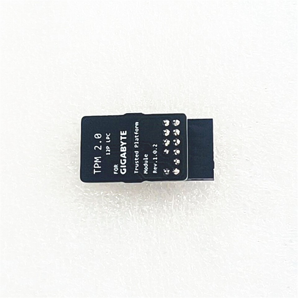 2.0 TPM Module For GIGABYTE GC-TPM2.0_S TPM Module (12 Pin 12-1) Z390 ...