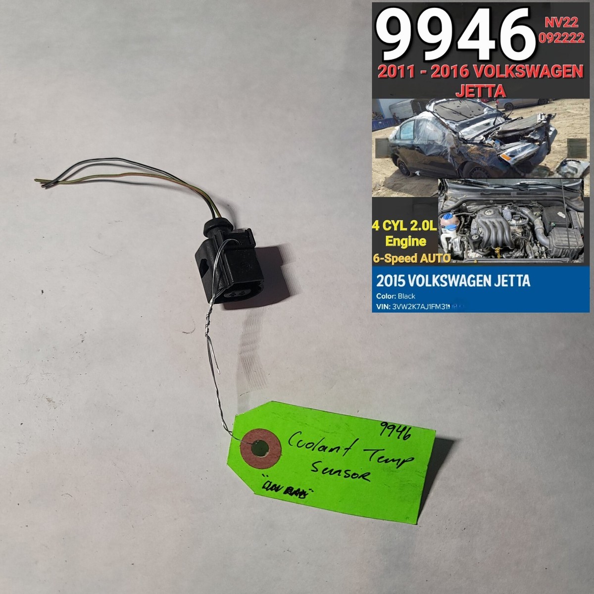 Volkswagen Coolant Temperature Sensor Location In 2 0 Jetta