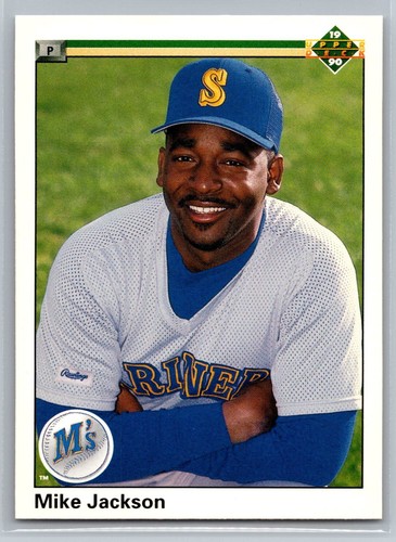 1990 Upper Deck Baseball #494 Mike Jackson Seattle Mariners | eBay