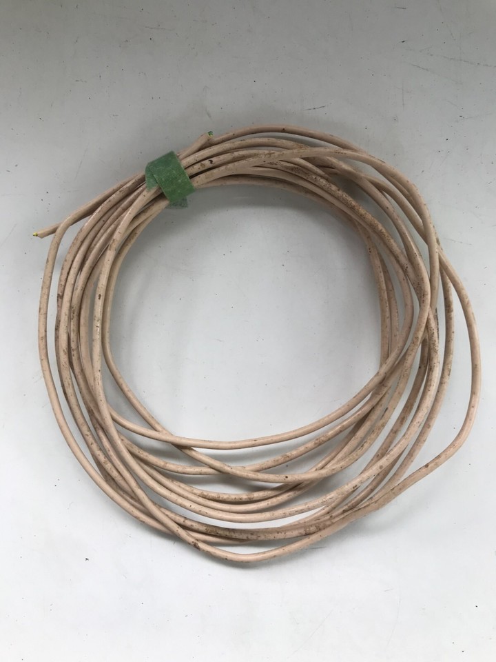 Vintage Telephone Beige Covered Line Old Phone Cord 4 Wire 16 ft. | eBay