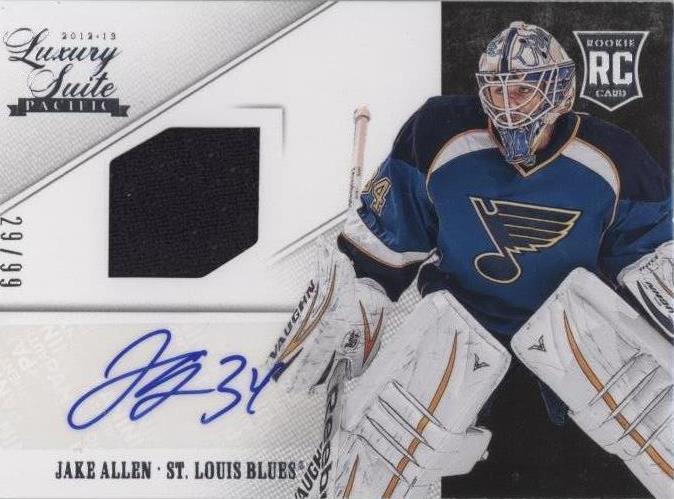 2012-13 Panini Rookie Anthology - Luxury Suite Rookie Autograph Jake ...
