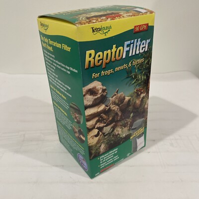 TetraFauna ReptoFilter For Frogs, Newts & Turtles 90 GPH Up-to 20 ...