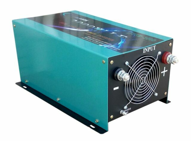 Power Jack 8000W LF SP PSW DC 24V to AC 220V ATS Power Inverter for ...