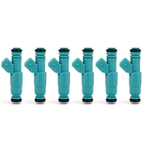 6PCS Blue Fuel Injectors For Holden Commodore VQ VP VR VS VT VU VX VY ...