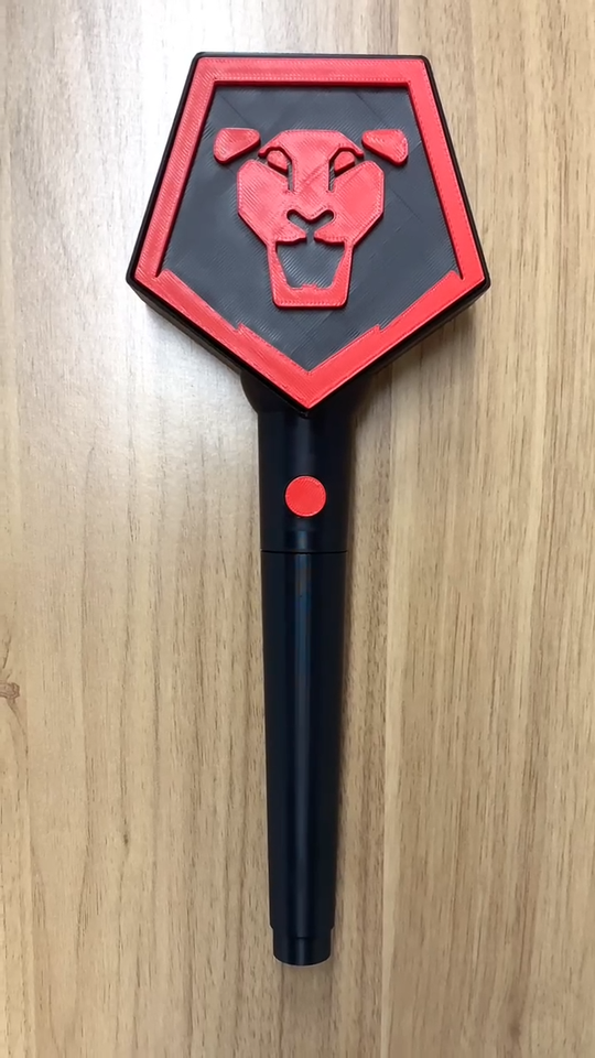 Korean Idol Saja Boys 3D Printed Light Stick Cheering Wand Halloween ...