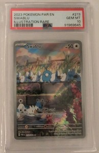 Swablu 2023 Scarlet & Violet: Paradox Rift #213/182 Illustration Rare ...