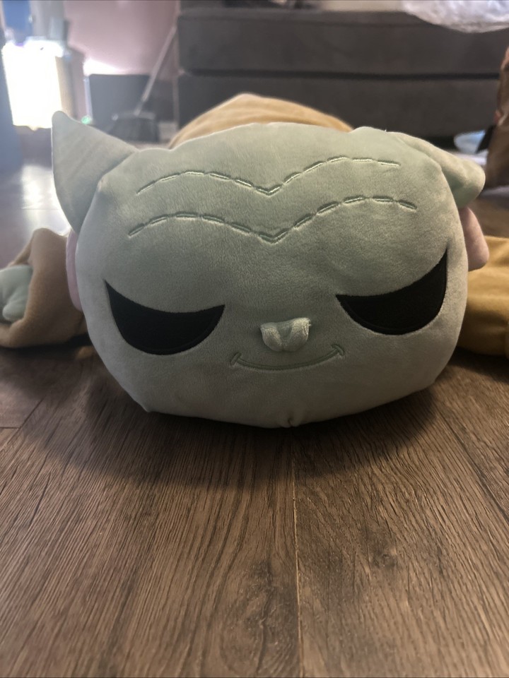 Disney Sleeping Baby Yoda Grogu Cuddleez Plush Star Wars Plush ...